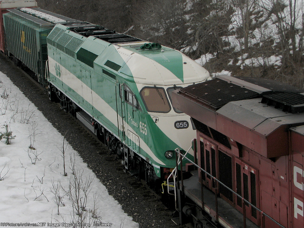 GO 655 on CP 242 at Lobo.